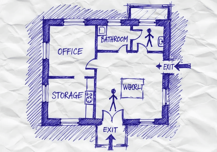 Free Evacuation Plan Maker - Instant Complete Safety Plans | Fire Exit ...